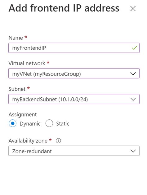 Azure Load Balancer Portal Settings Microsoft Learn