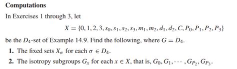 solved computations in exercises 1 through 3 let