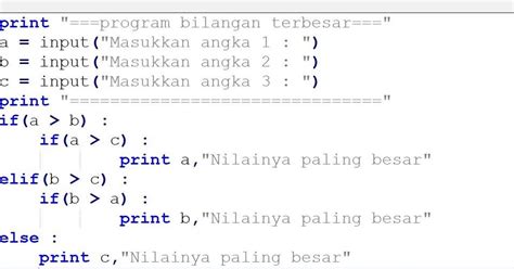 percabangan dan perulangan pada python hot sex picture