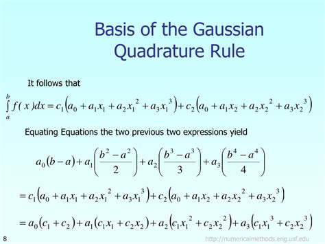 ppt gauss quadrature rule of integration powerpoint presentation free download id 1179478