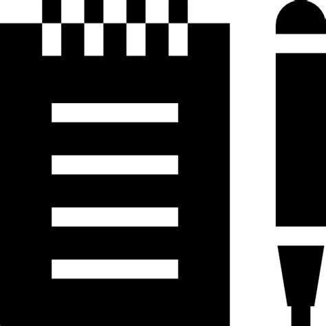 Notepad Free Interface Icons