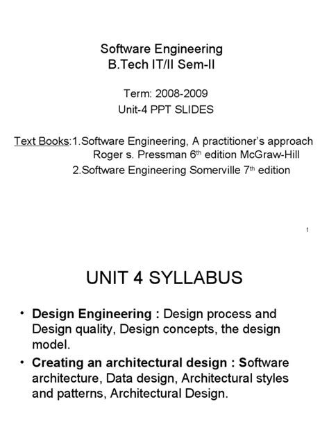 software engineering b tech it ii sem ii pdf component based software engineering