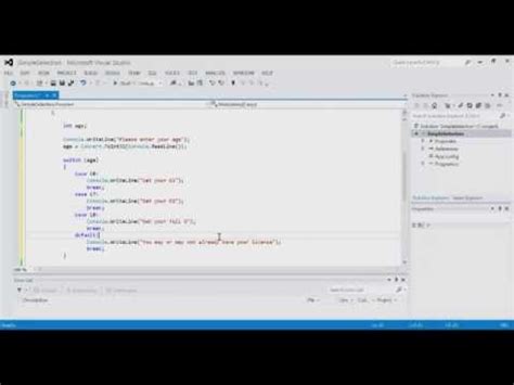 C Lesson 43 Switch Statement YouTube