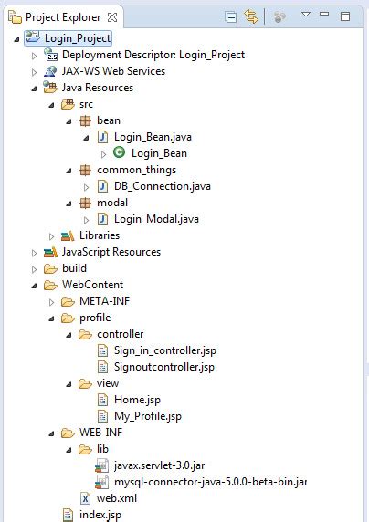 java jsp and bean crud free source code tutorials