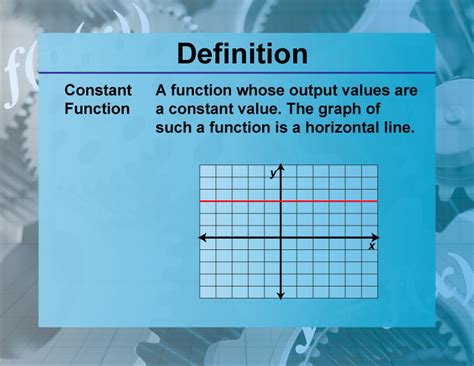 definition functions and relations concepts constant function media4math
