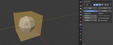 Subdivision Surface Shortcut In Edit Mode Modeling Blender Artists