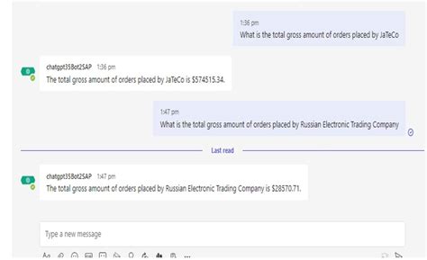 Building A Azure Chatbot For Sap Data Analysis With Azure Openai And Microsoft Teams