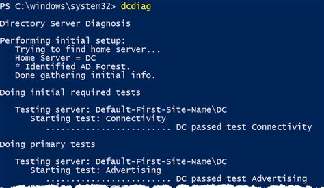 Use DcDiag With PowerShell To Check Domain Controller Health 4sysops