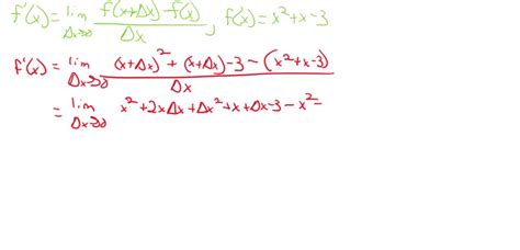 solved finding the derivative by the limit process in exercises 15 28 find the derivative of