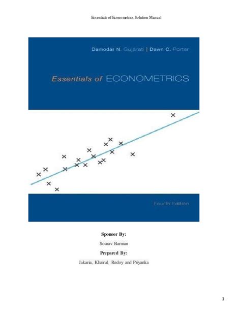 solution econometrics pdf regression analysis p value