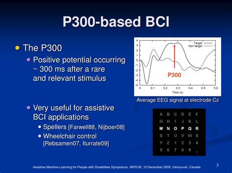 ppt an efficient p300 based brain computer interface with minimal calibration time powerpoint