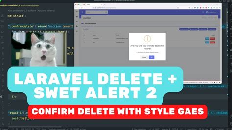 Combo Laravel SweetAlert 2 Biar Confirm Message Mu Awesome Gaes