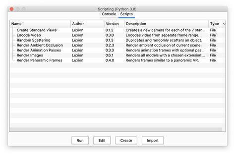 scripting keyshot manual