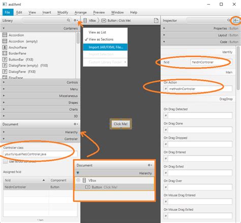 FXML With Scene Builder Filling The Stage