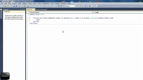 vb 2010 [tutorial] get process list and display to combobox listbox and listview youtube