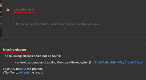 Jetpack Compose Preview Not Working After Android Studio Update To