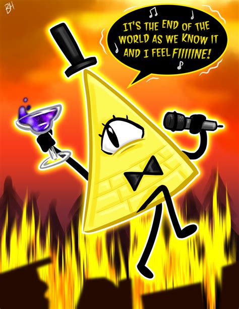 Bill Cipher Feels Fine By Beckhop On Deviantart