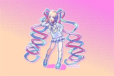 Safebooru 1girl Artist Name Blonde Hair Blue Bow Blue Eyes Blue Footwear Blue Hair Blue Shirt