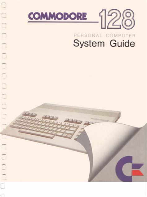 commodore 128 system guide digital technology computers