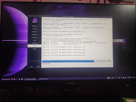 having problem while installing r endeavouros
