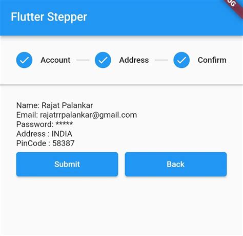how to create multi step form flutter stepper widget 17368 hot sex picture