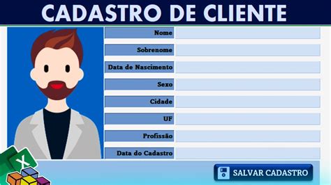 Como criar um FORMULÁRIO DE ENTRADA DE DADOS no EXCEL macros VBA