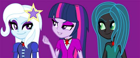 1673659 Safe Artistziatimetwist Adagio Dazzle Aria Blaze Queen Chrysalis Sonata Dusk