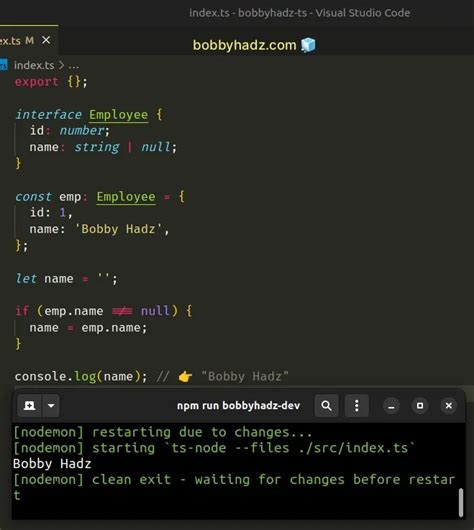 Type String Or Null Is Not Assignable To Type String Ts Bobbyhadz