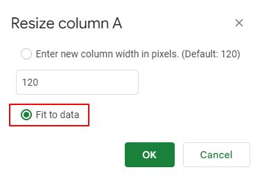 How To Autofit Column Width In Google Sheets 2 Easy Method