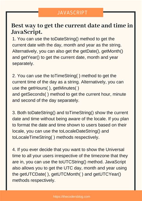 Get Current Date And Time In Javascript Catalog Library