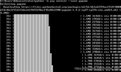 python 安装pip及pygame方法一例 python3 m pip install user pygame什么意思 csdn博客