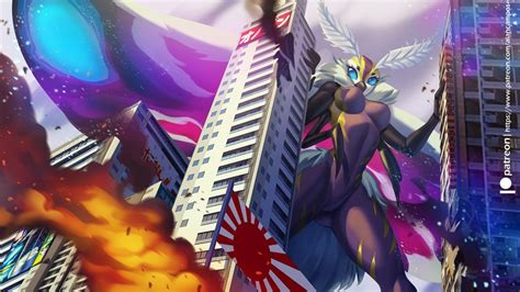 Pin By Nexioss Spaceplane On Mothra Anime Monsters Godzilla Comics Kaiju Art