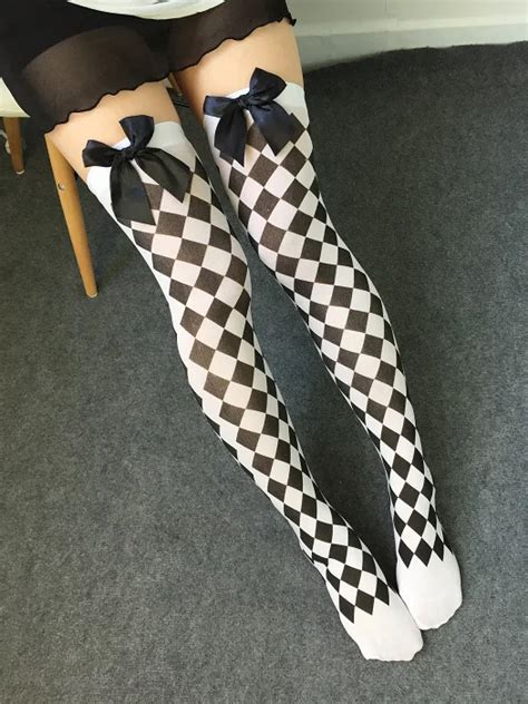 Sexy Striped Knee Socks My Shemale Shop