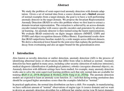 anomaly detection with domain adaptation nakatsuka shunsuke