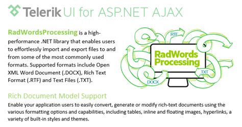 telerik web ui wordsprocessing replace demo telerik ui for asp ajax