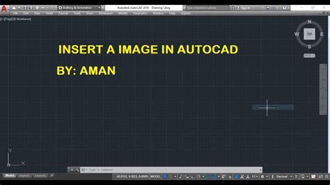 How To Insert Image In Autocad Insert And Crop A Image In AutocaD