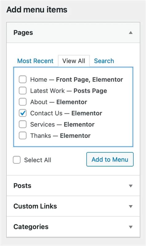 Create A Navigation Menu In WordPress GAVAMEDIA