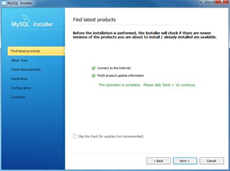 install mysql