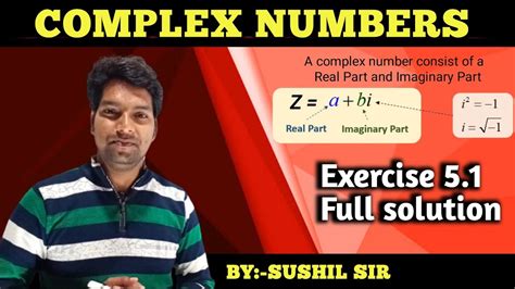 complex numbers class11 maths exercise 5 1 fully solved genius educator iit jee maths