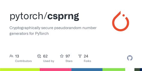 github pytorch csprng cryptographically secure pseudorandom number generators for pytorch