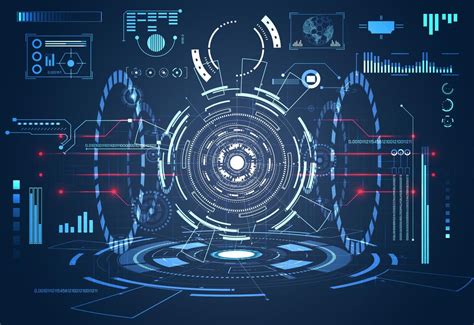 Abstract Technology Ui Futuristic Concept Hud Interface Hologram