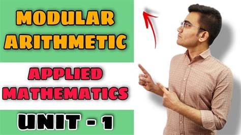 applied maths class 12 unit 1 modulo arithmetic applied mathematics linear congruence modulo