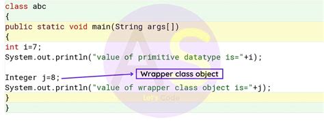 Class10 ICSE JAVA WrapperClasses Theory