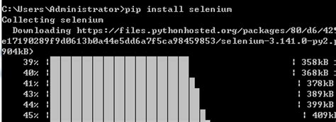 python安装selenium包详细过程 csdn博客