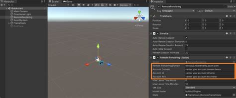 Unity를 사용하여 모델 렌더링 Azure Remote Rendering Microsoft Learn