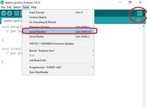 arduino serial print serial print to display output of sensors