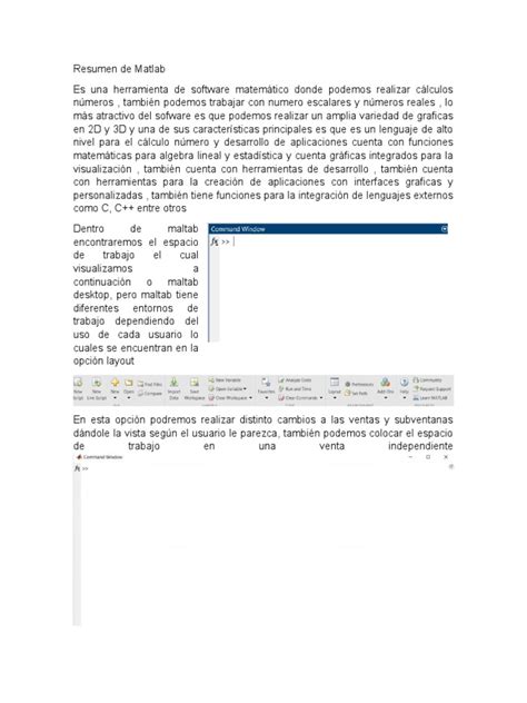 resumen de matlab pdf archivo de computadora matlab