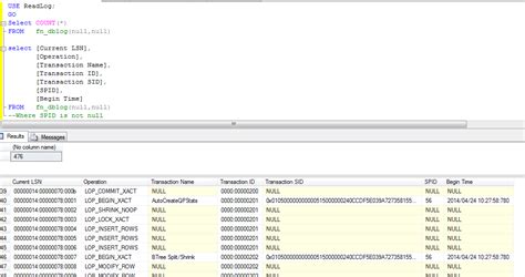 sql server knowledge sharing blog reading sql server database transaction log
