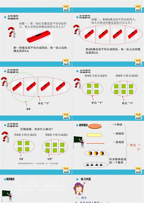 校园艺术节分数的意义数学课件PPT模板 卡卡办公