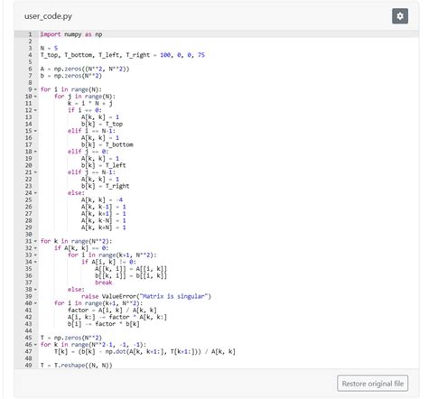 Solved CHW4 2 Linear Systems Determining The Temperature Chegg